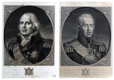 Louis XVIII e Carlos X - História dos reis da França - Simplesmente Paris